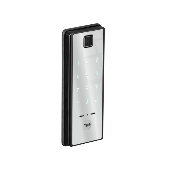 Yale Reflecta Digital Lock, Mirror finish with PIN and Fingerprint acc ...