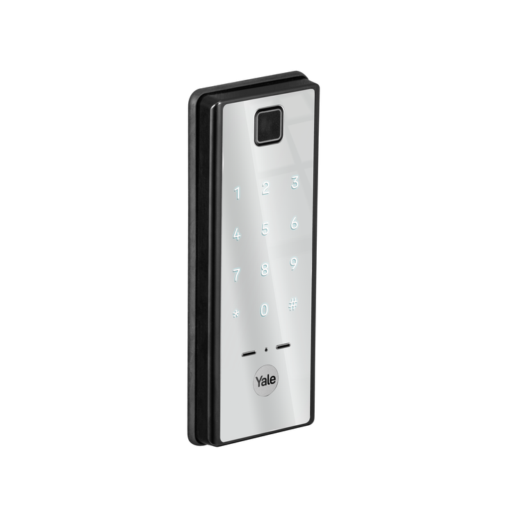 Yale Reflecta Digital Lock, Mirror finish with PIN and Fingerprint acc ...