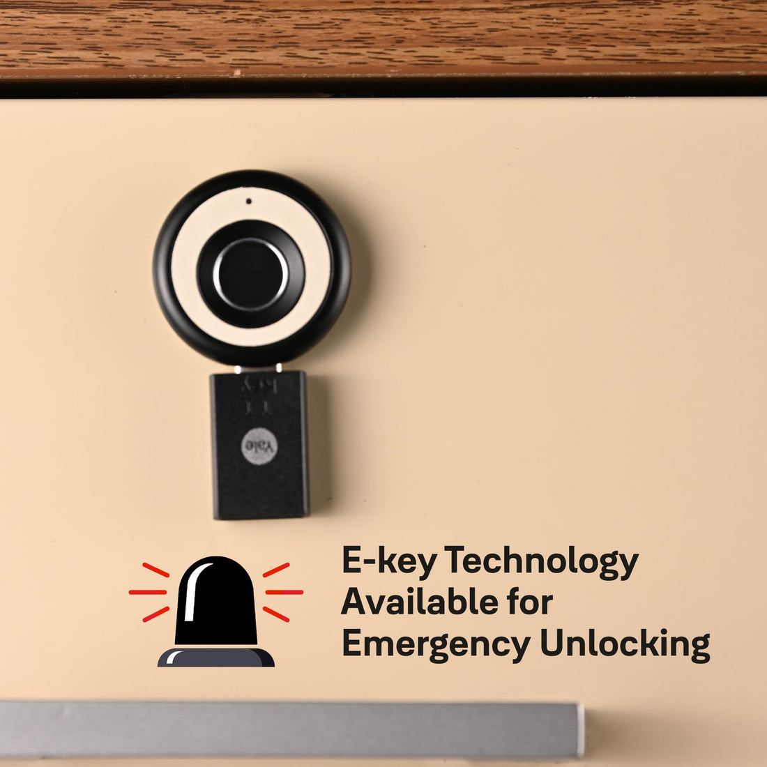 Biometric Smart Premium Furniture Lock - Black – Yale India