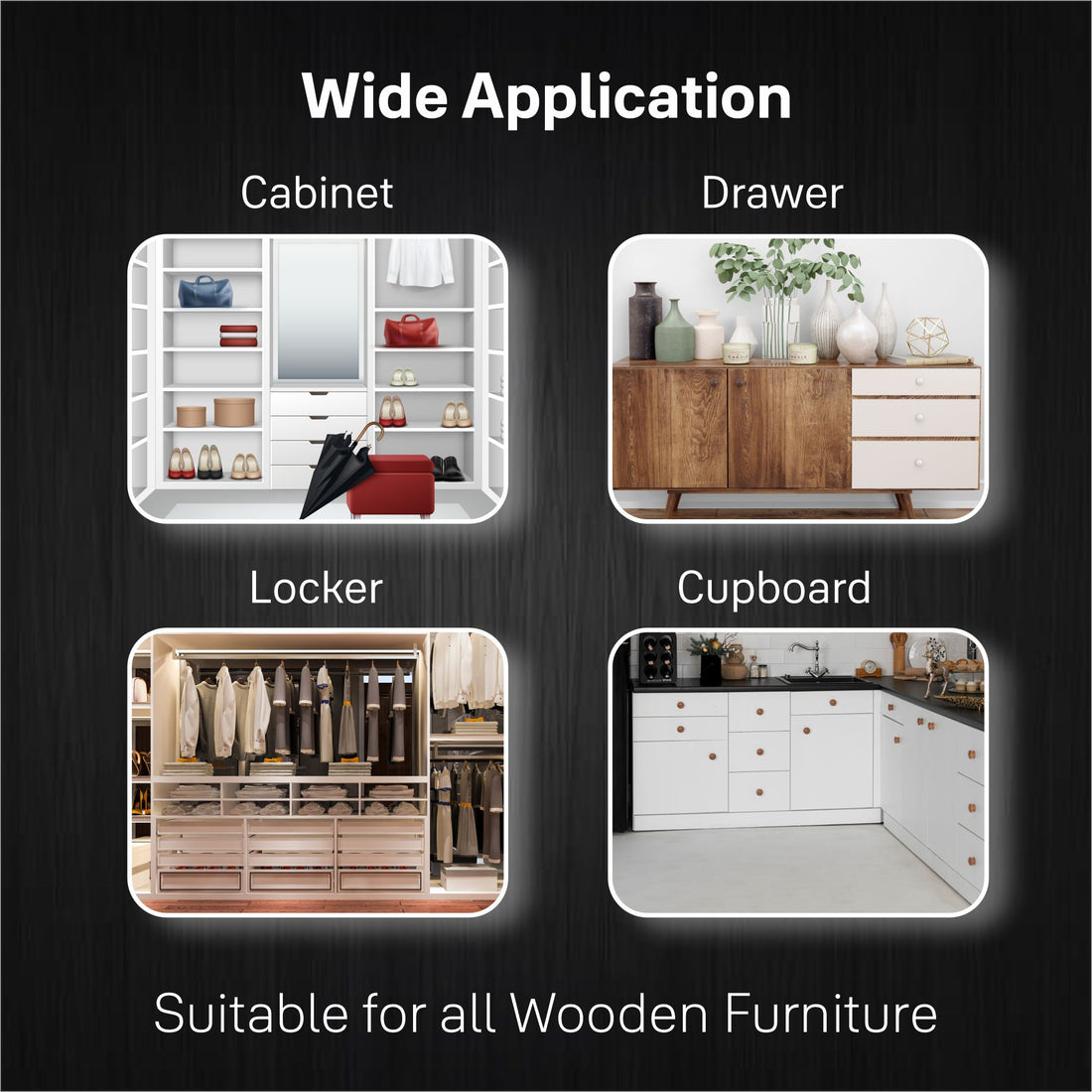 Biometric Smart Premium Furniture Lock - Black – Yale India