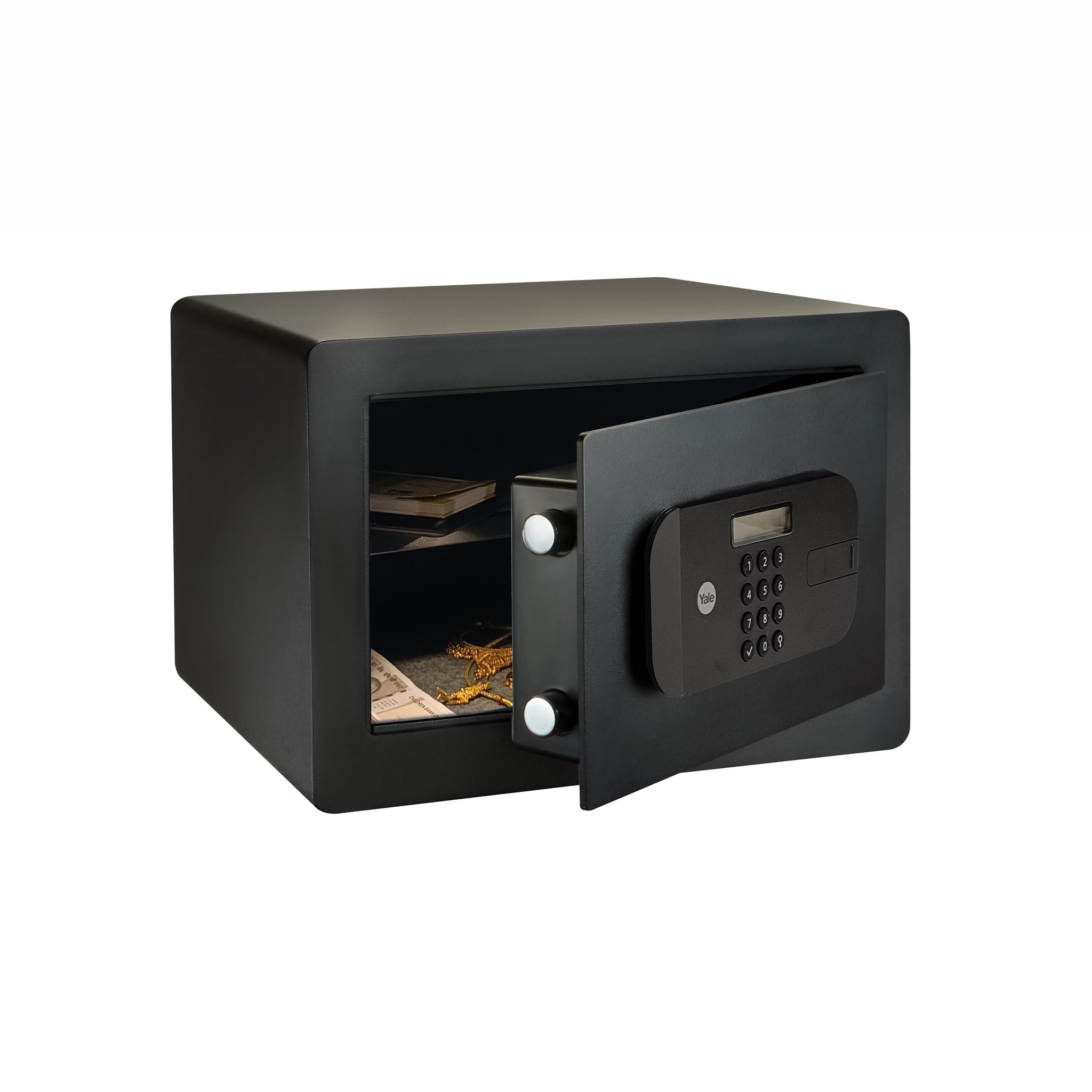YSEB/200/EB1 High Security Compact Digital Safe Locker PIN, Black ...