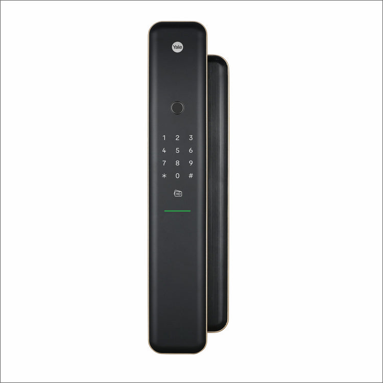 Yale Luna Pro Smart Lock with Fingerprint, PIN, RFID and Manual Key (B ...