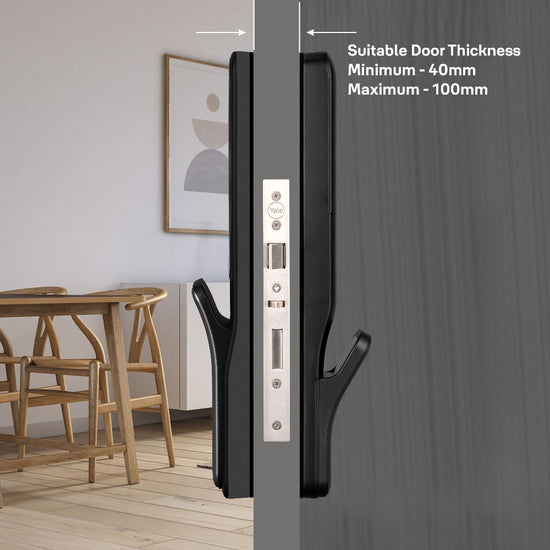 Yale Kyra Pro Smart Lock with fingerprint, PIN, RFID, Manual Key, App ...