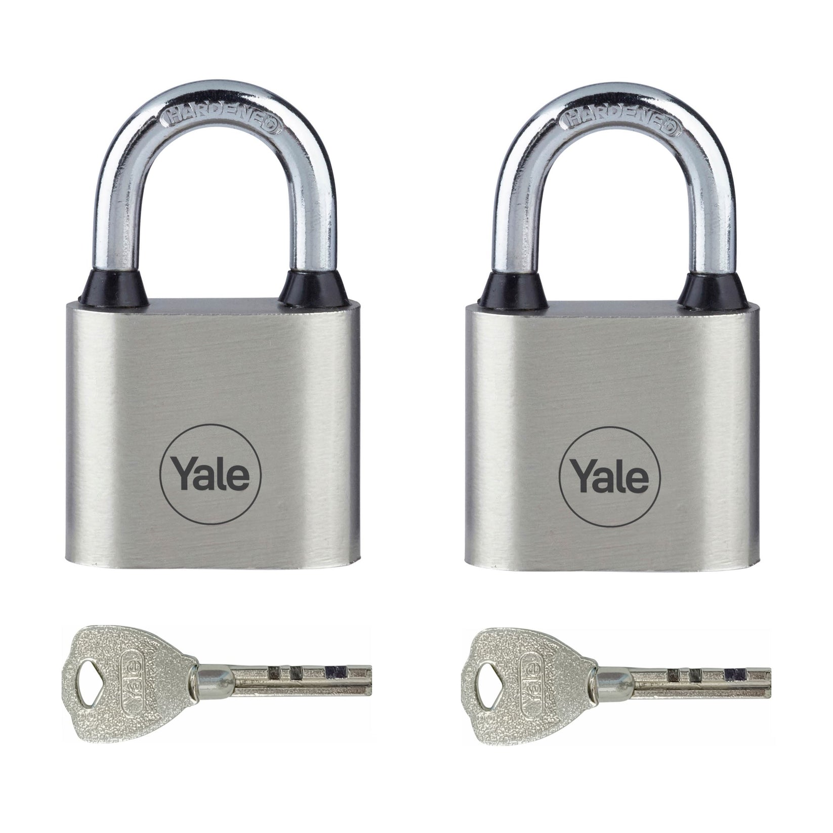 Y112/30/121/1 Yale 30mm Iron Disc Padlock with3 Retaining Keys (Silver ...