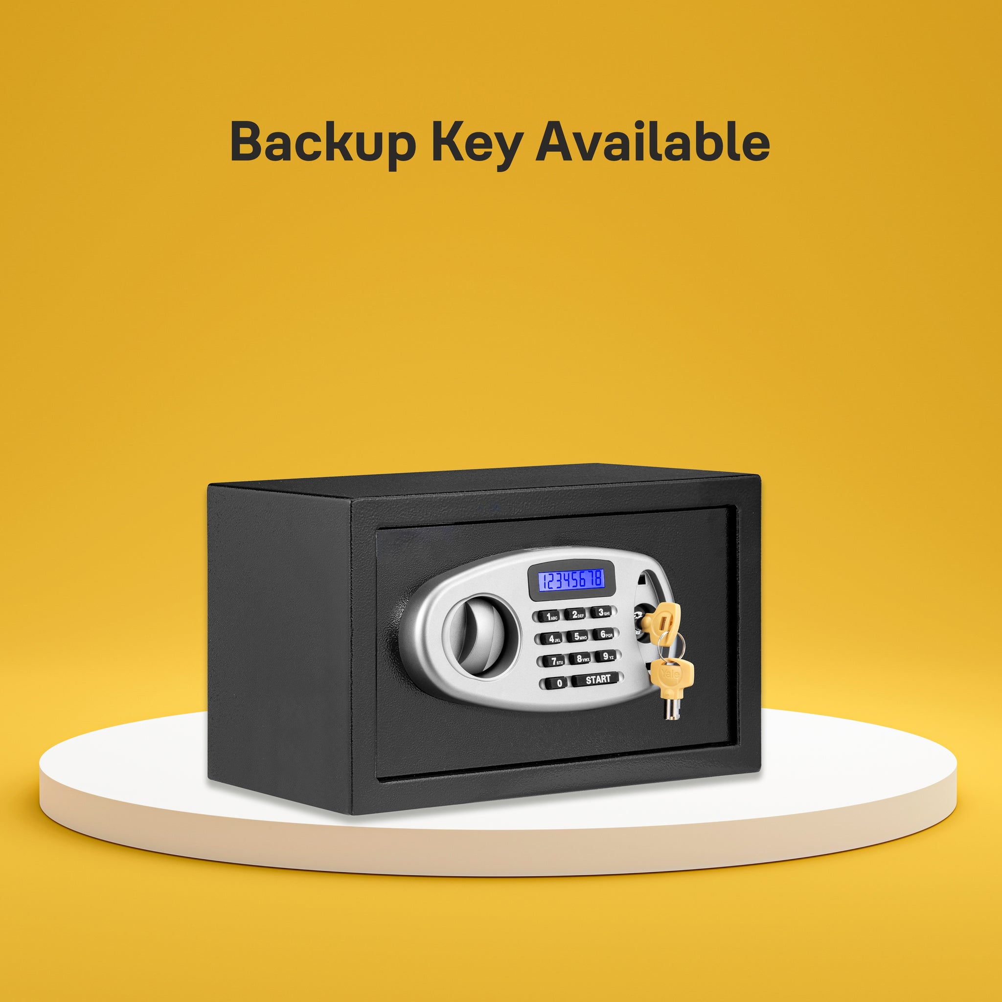 YSS/200/DB2 Small Security Safe locker with Pincode Access- Black ...