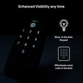 Yale TYE Digital Lock, Black Color, with PIN and Manual Key – Yale India