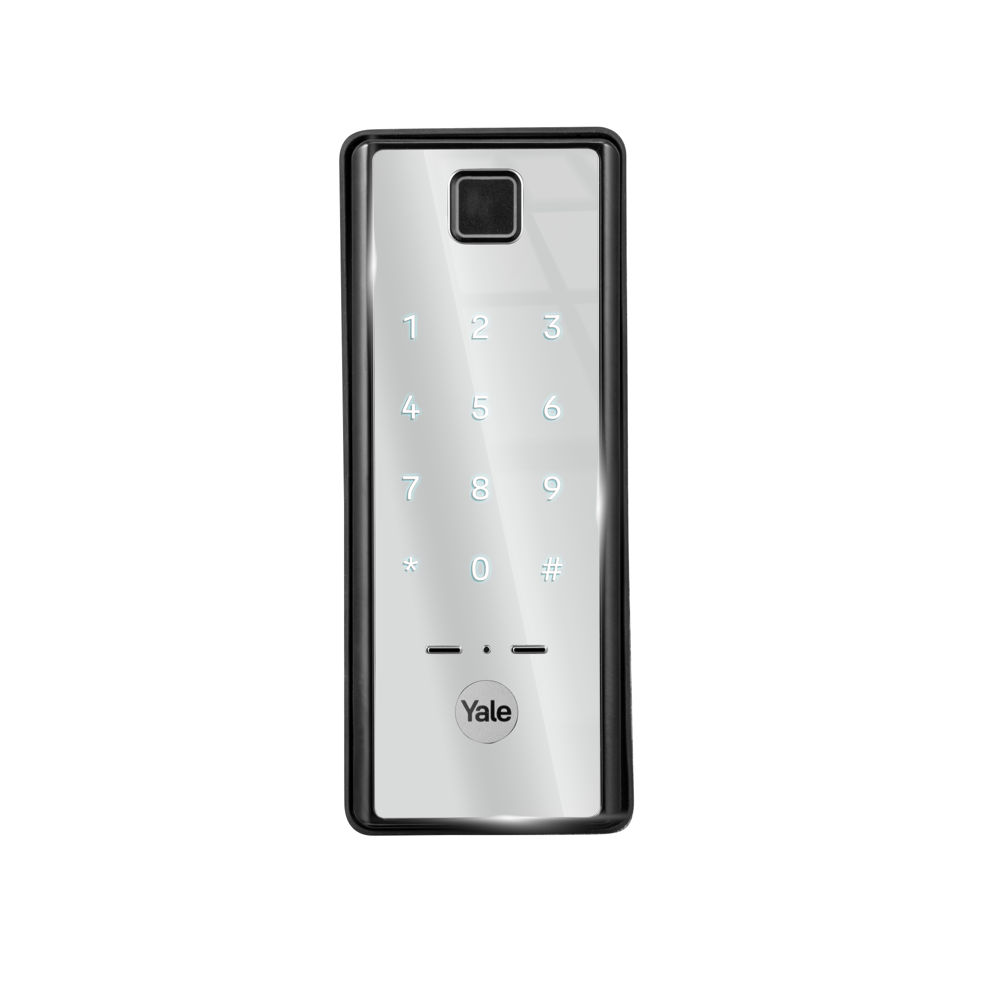Yale Reflecta Digital Lock, Mirror finish with PIN and Fingerprint acc ...