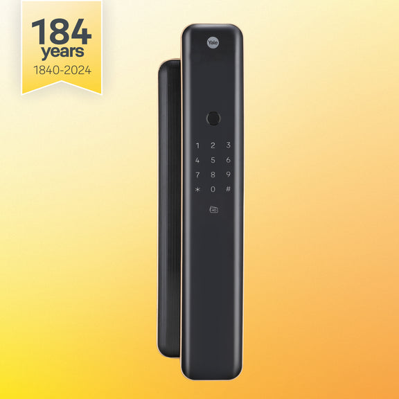 Yale Luna Pro Smart Lock with Fingerprint, PIN, RFID and Manual Key (B ...