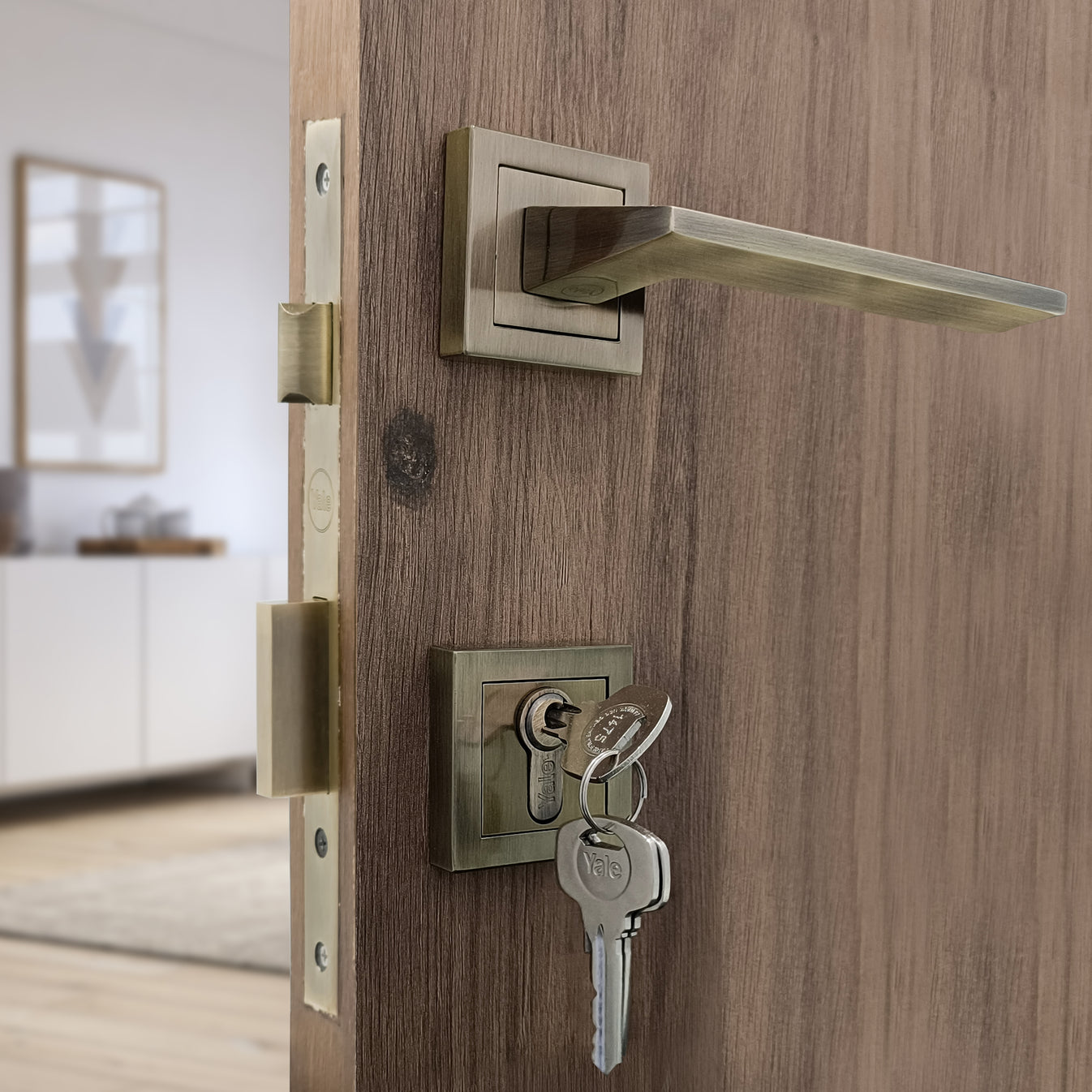 SM-03-01-02 Yale SM series Mortise Lock Comboset, Cylinder with Knob i ...