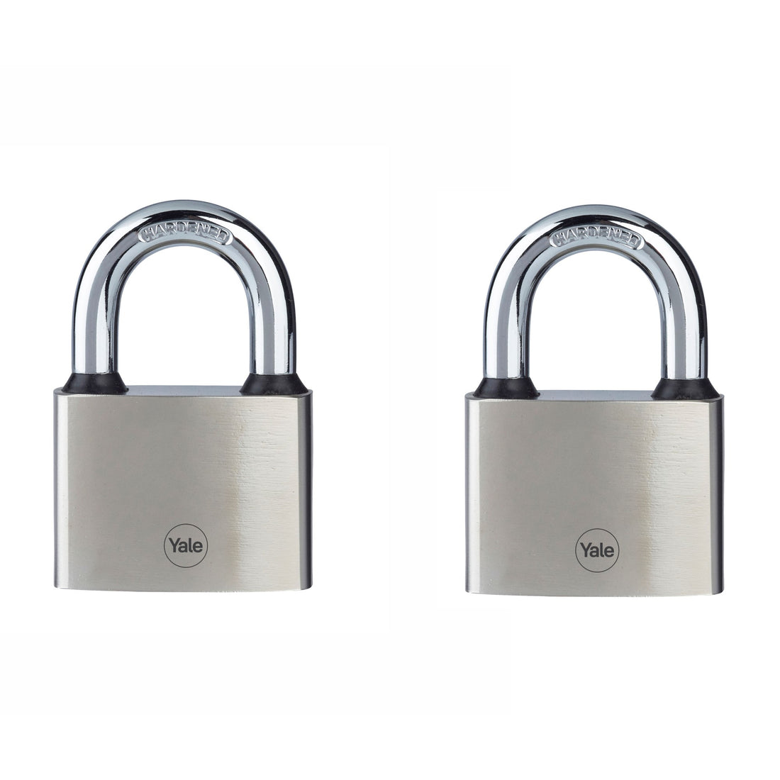 Y112/60/132/1 Yale 60mm Iron Disc Padlock (Pack of 2) with 3 Retaining ...