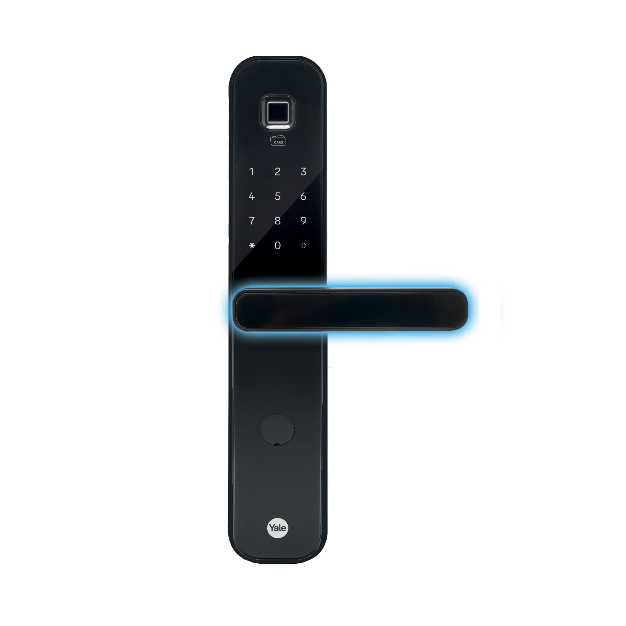 Yale YDM7220A Biosecure Smart Lock with Fingerprint, PIN, RFID and Man ...