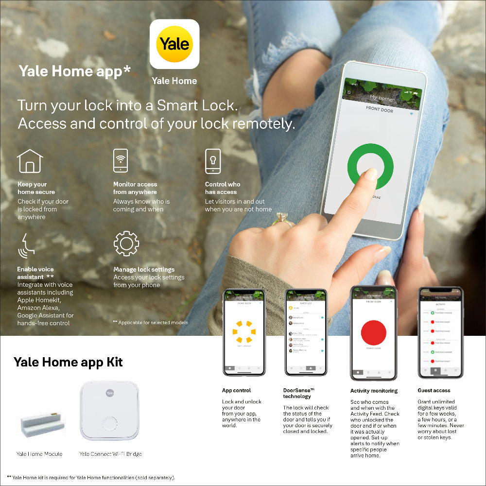 Yale Connect Wifi Bridge - For Remotely controlling the Smart Door Loc ...