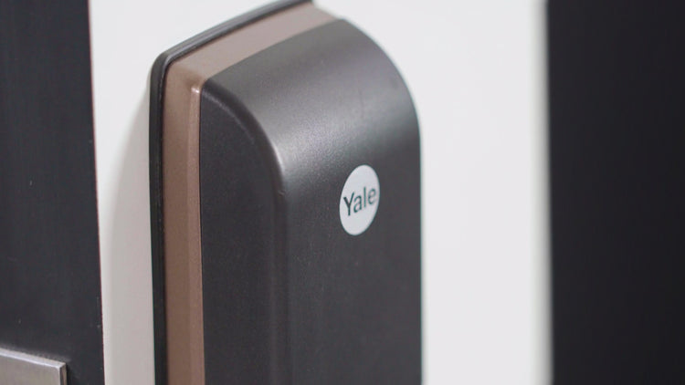 YDM 4115 -A Series( with Bluetooth & Wifi Bridge) Smart Lock, Brown wi ...