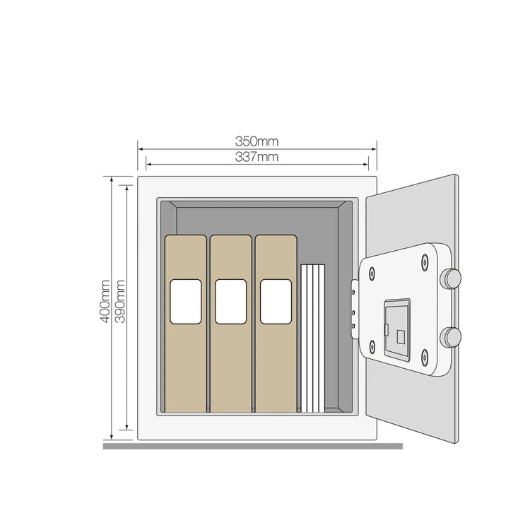 YSEM/400/EG1 Maximum Security Certified Safe-Office Safe Locker, PIN ...