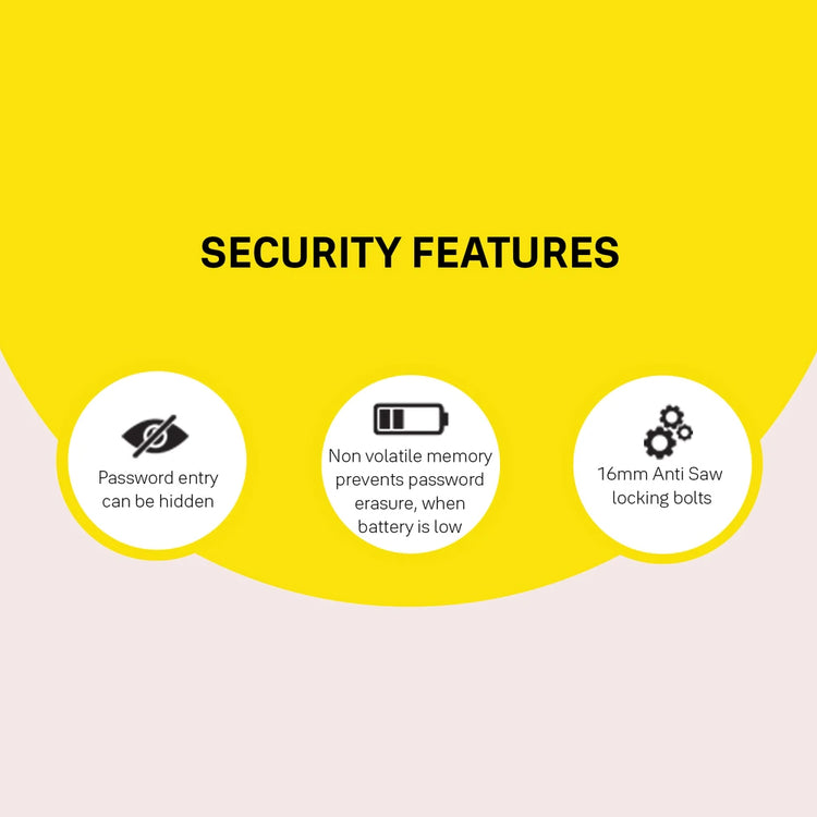 YSS/300/DB2 Home Security Safe locker with Pincode Access- Black – Yale ...